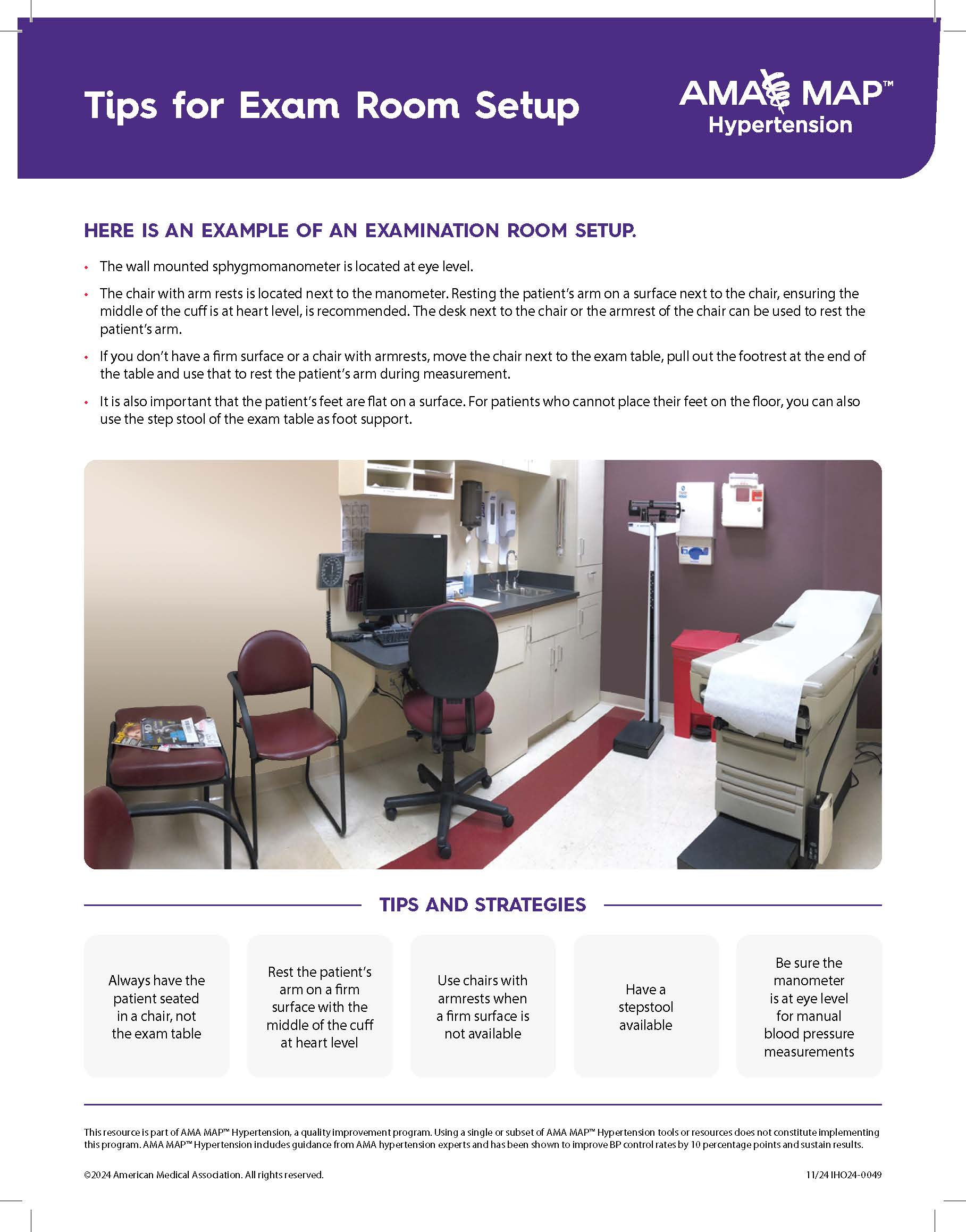 Tips for Exam Room Setup - AMA-MAP | Tips for Exam Room Setup